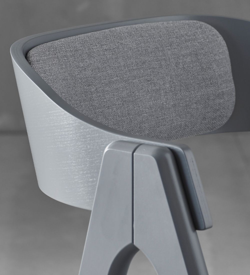 Mette chair | Textile & Beech " Kaerbygaard carpentry