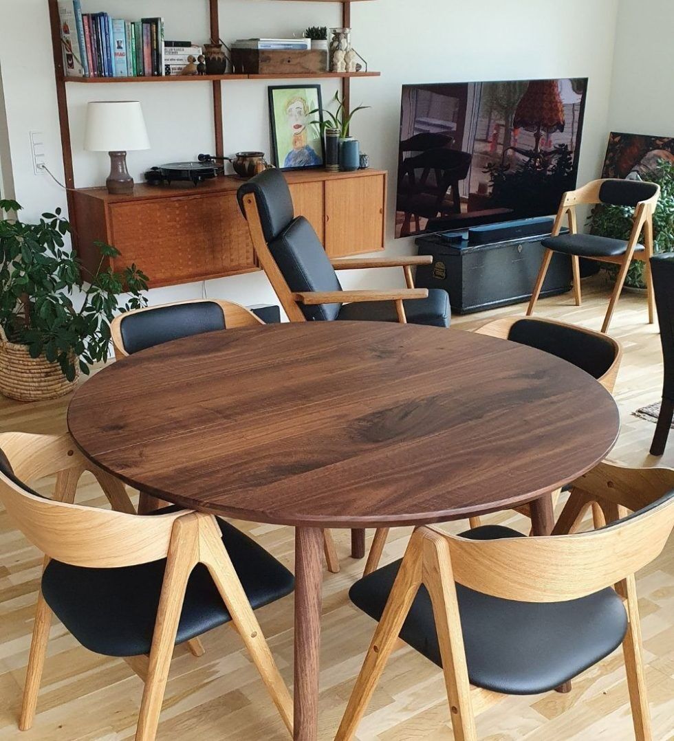 Rundt bord | Find et lækkert rundt plankebord | Høj kvalitet